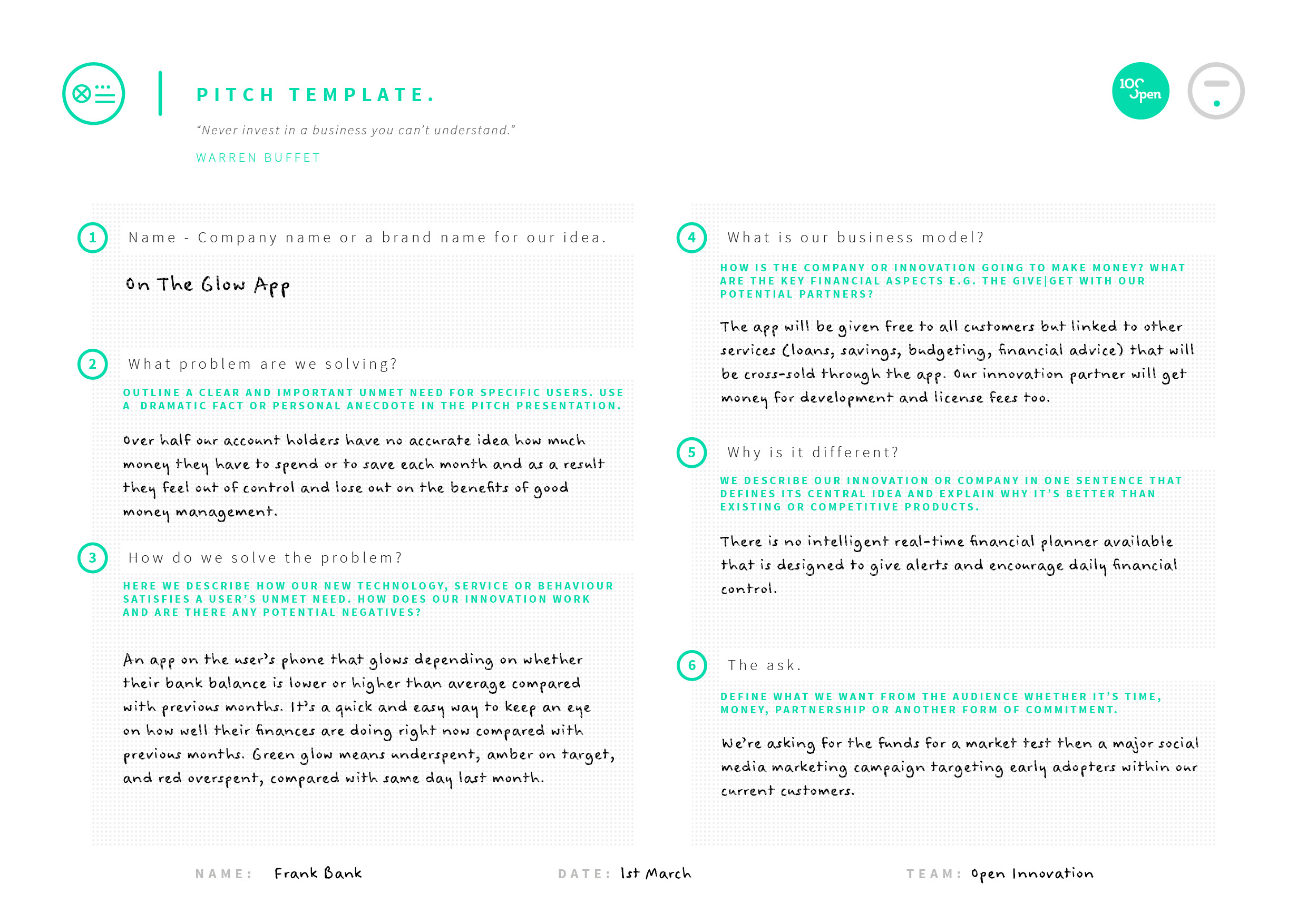 How To Pitch An Idea To A Company Examples And Forms